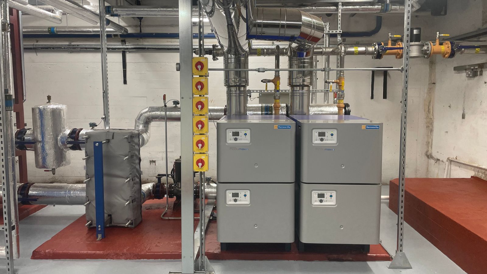 Boiler Installation at Oldbury Wells School - MEB Total